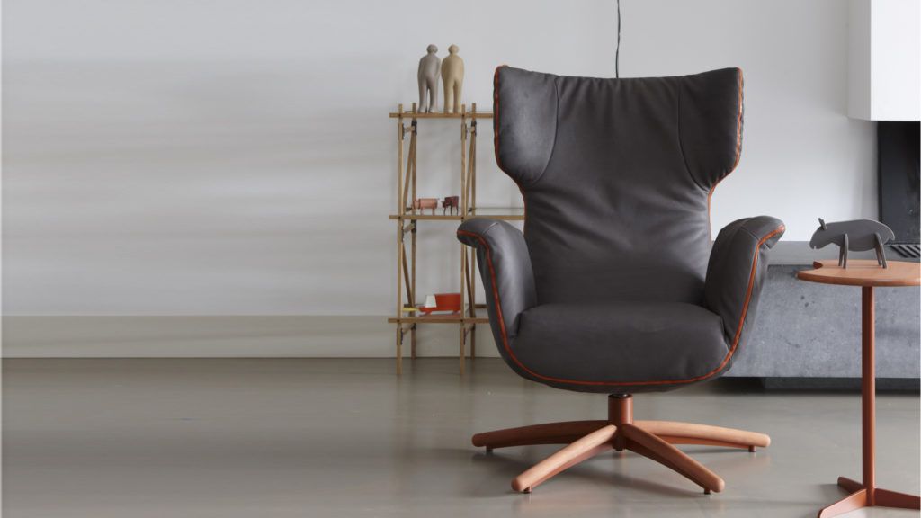 Label First Class fauteuil | Mondileder Baarn | leer is duurzaam